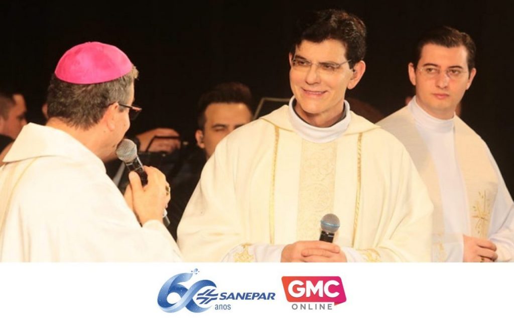 Padre Reginaldo Manzotti na Expoingá.