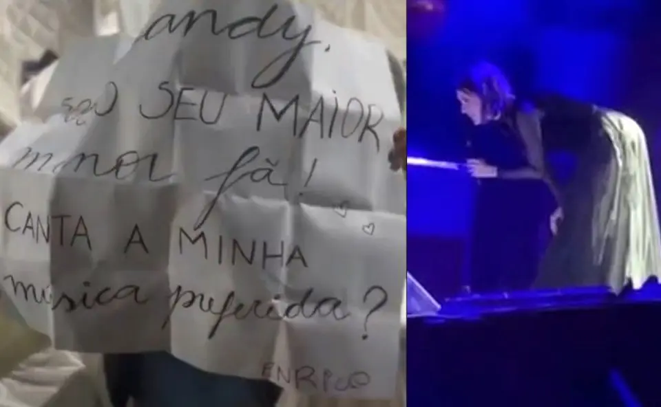 Sandy atende pedido de fã de 5 anos, canta música preferida dele e se ...