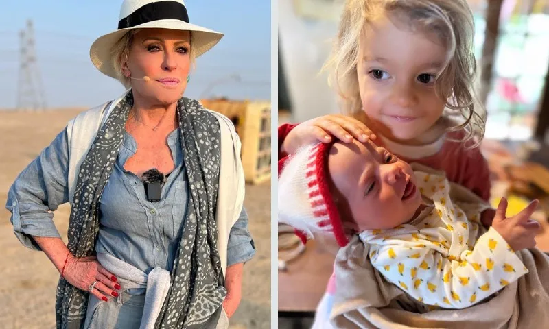 Neta de Ana Maria Braga tem novo nome revelado