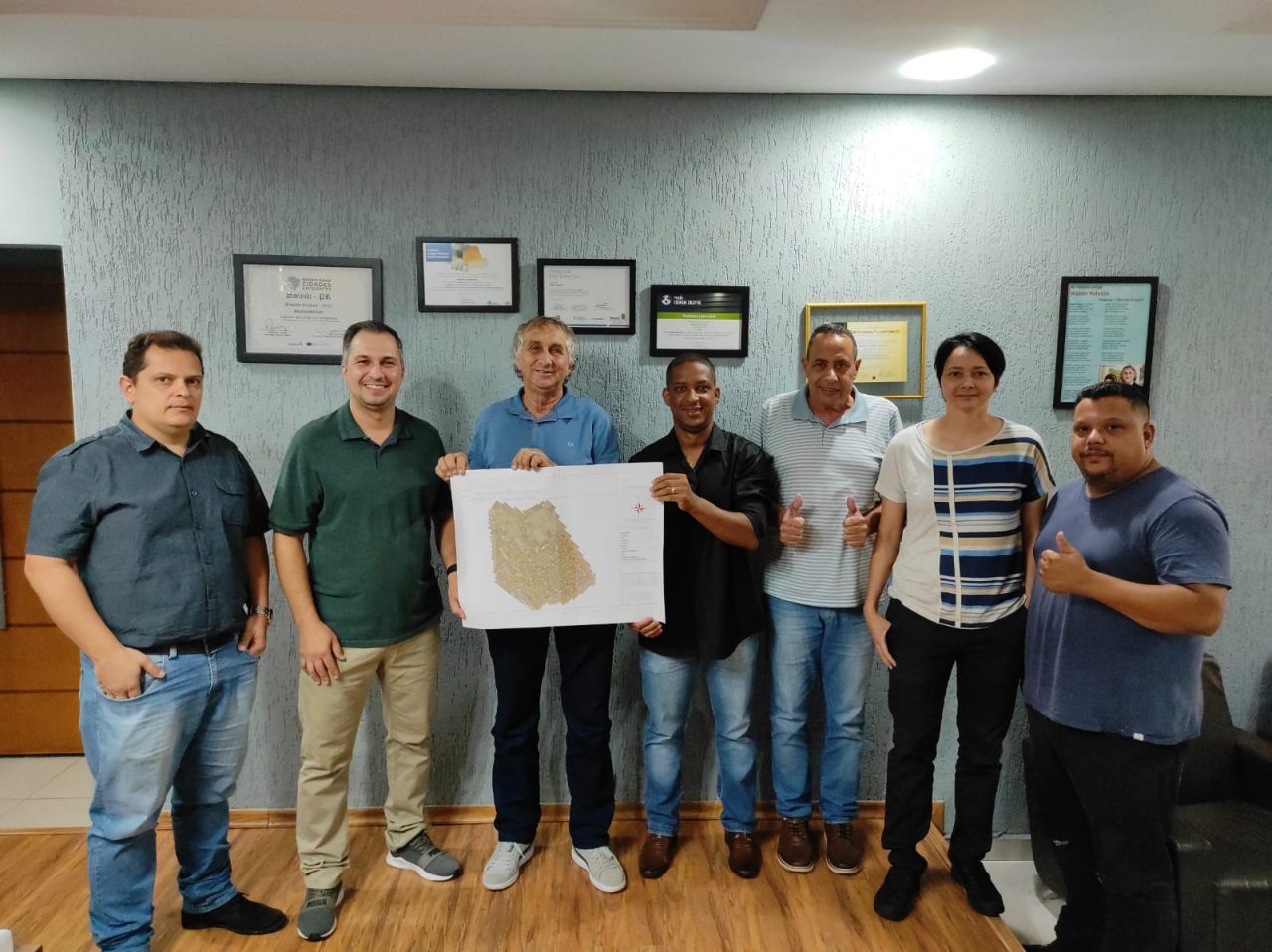 Comunidade do Vale Azul faz levantamento topográfico e iniciativa é ...