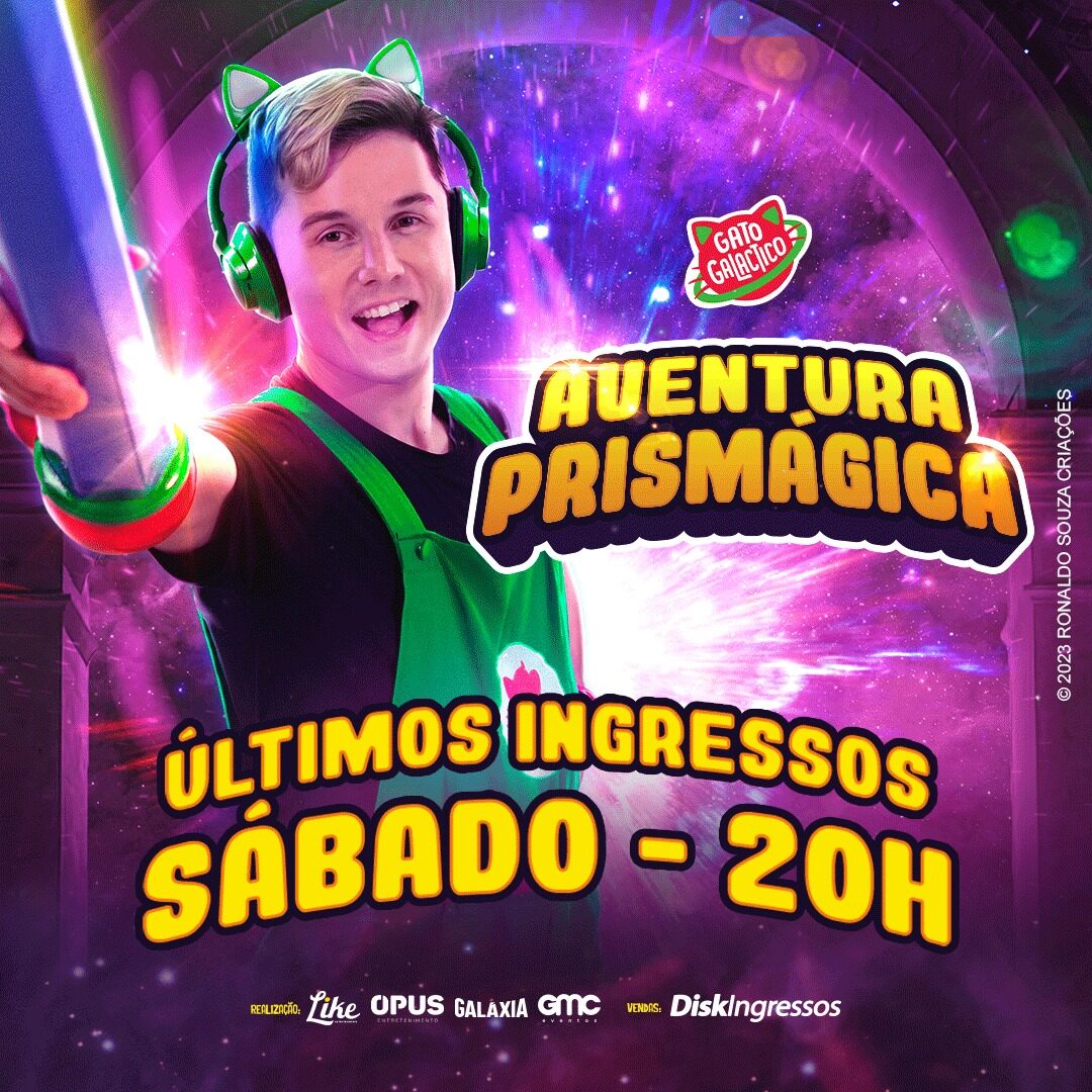 Fenômeno da internet, Gato Galactico, se apresenta neste sábado em Maringá