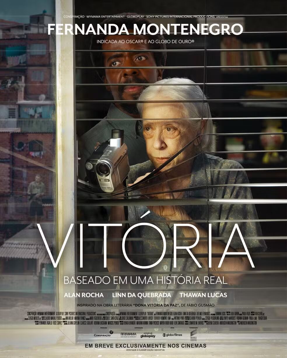 Novo filme com Fernanda Montenegro, 'Vitória', divulga fotos e cartaz; veja