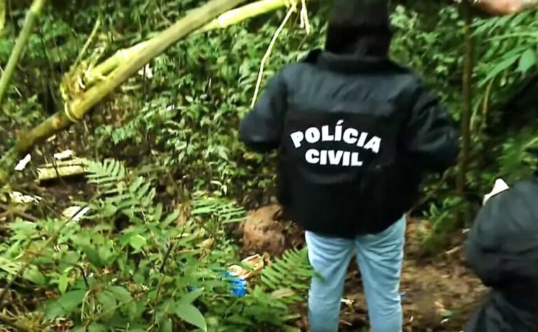 Vídeo mostra momento que corpo de Raíssa é encontrado em cova rasa ...