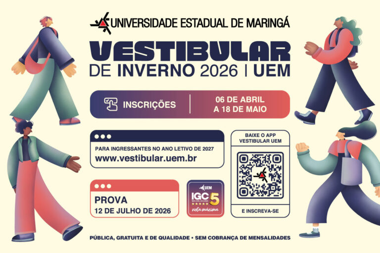 UEM publica edital do Vestibular de Inverno 2026; veja detalhes das ...